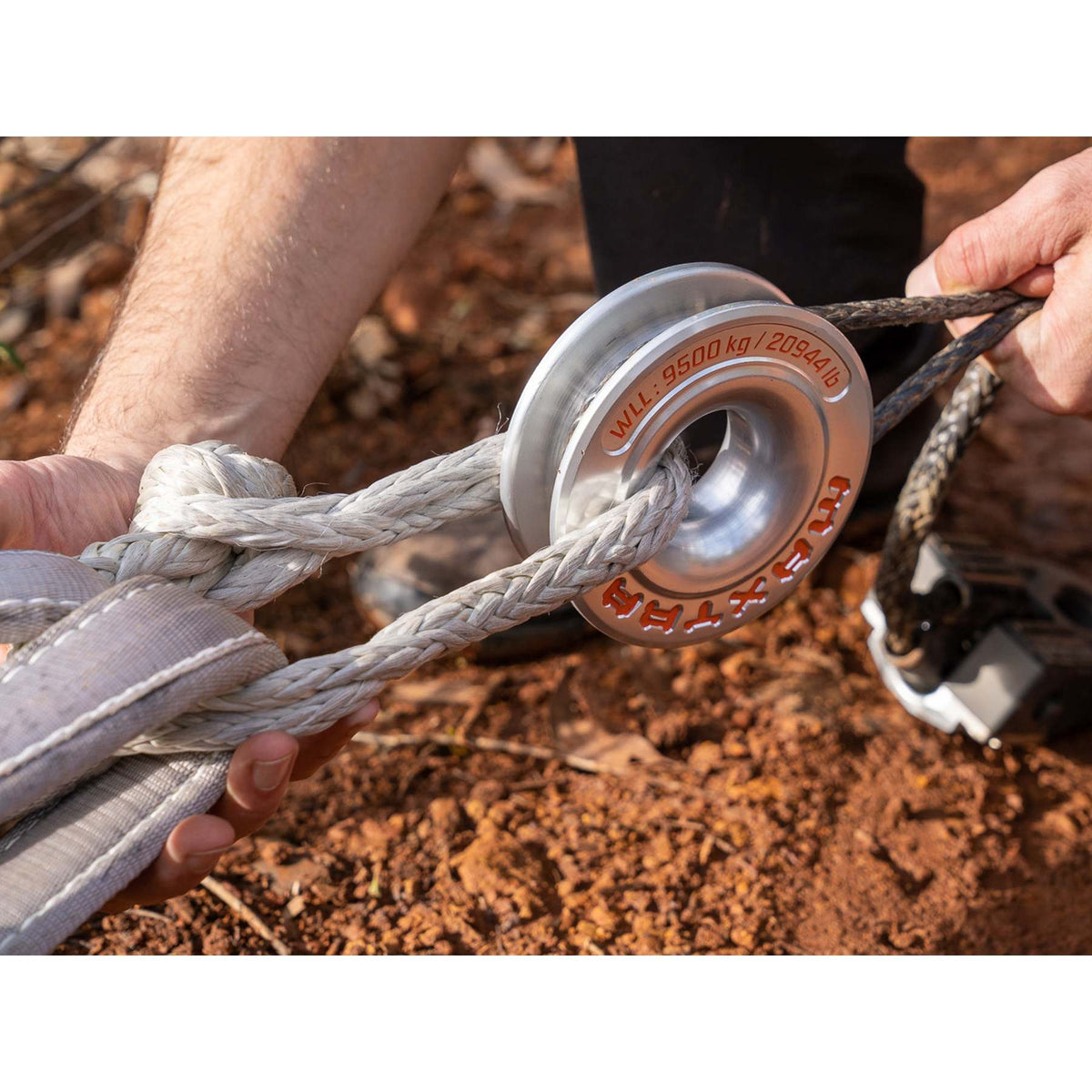 Polea Piola sintetica 160 - Maxtrax – DOBLETRACCION